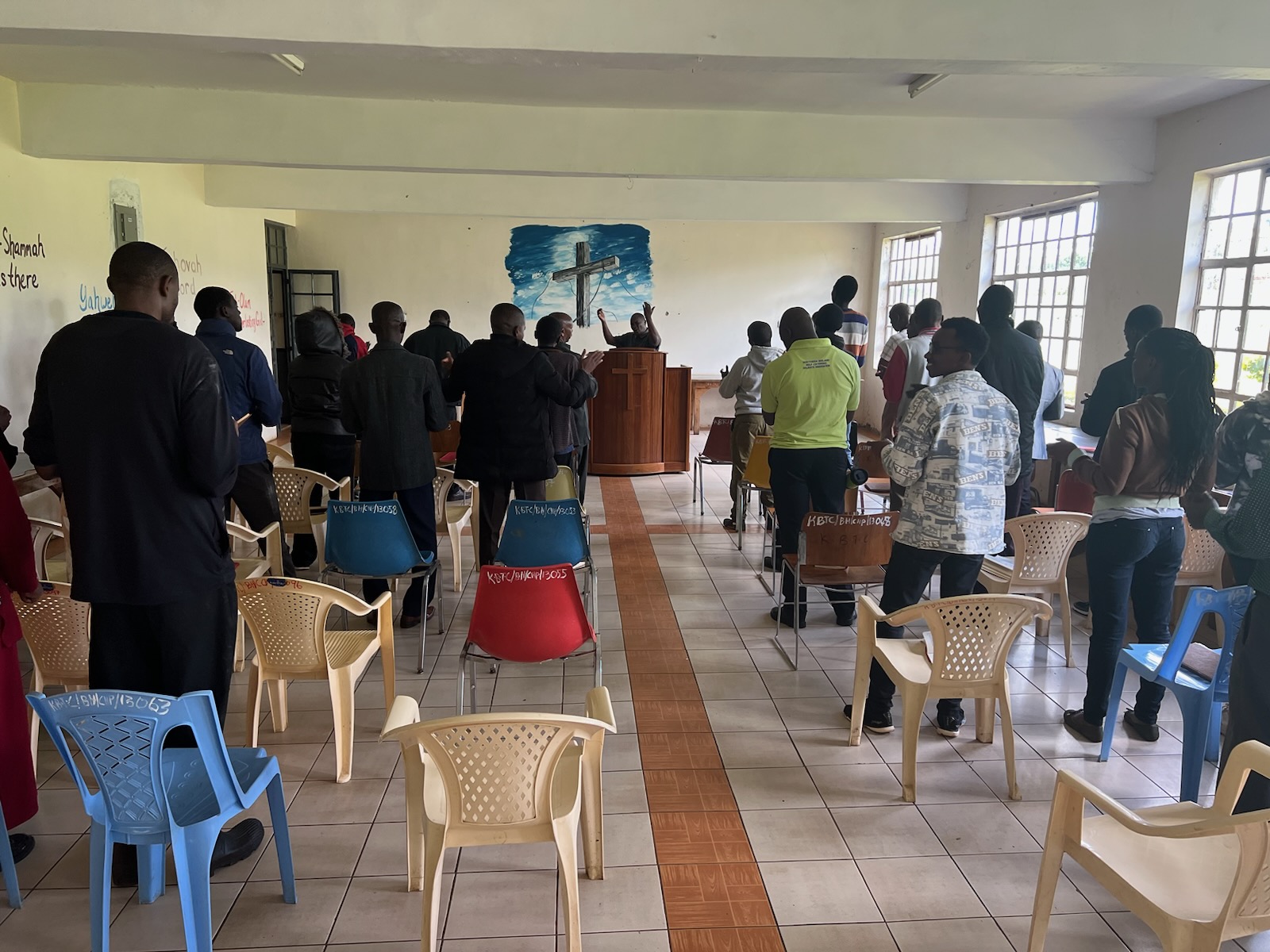 Africa Trip- First Day of Classes - WITT BAPTIST CHURCH